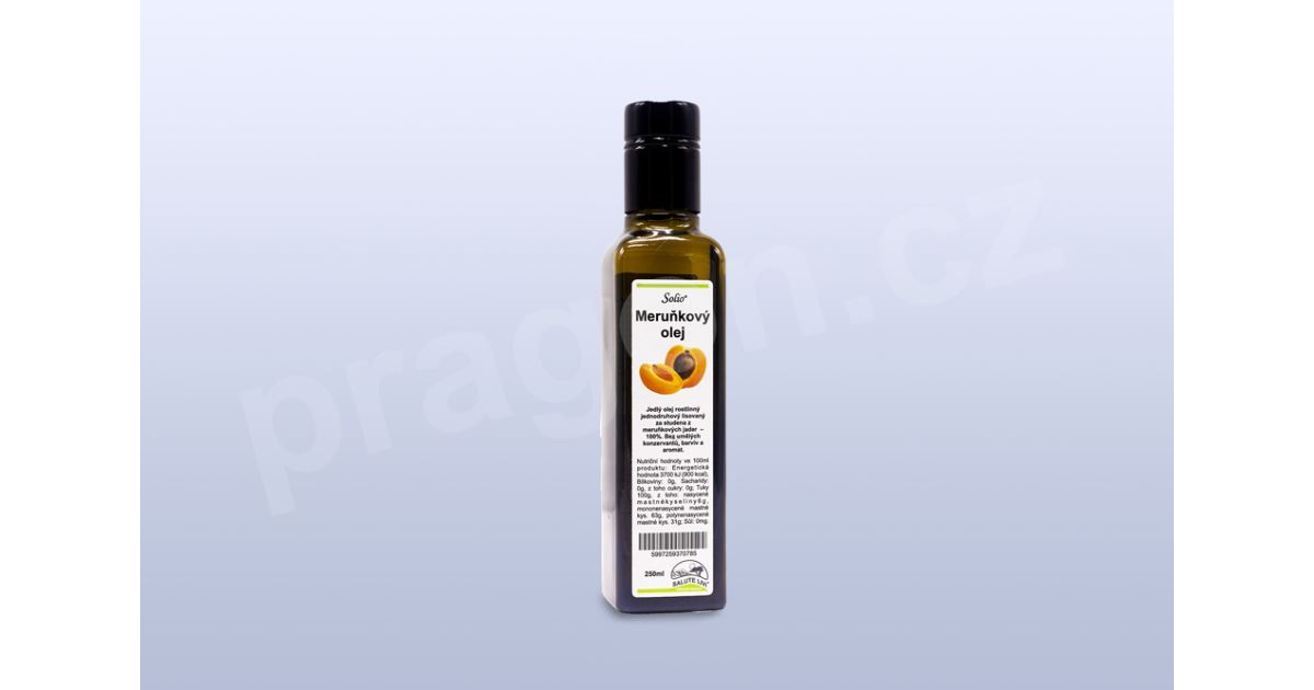Meruňkový olej 250 ml Solio | pragon.cz